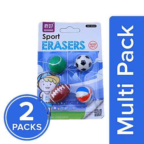 Buy Se7en Sport Erasers - 49 Online at Best Price of Rs 98 - bigbasket