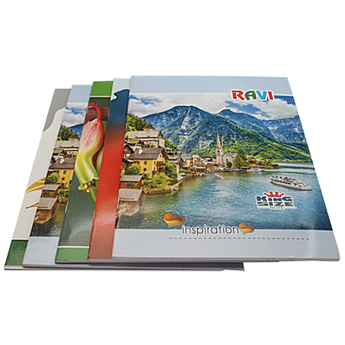 Buy Ravi Notebook - Soft Bound, Single Line Ruled, King Size Online at ...