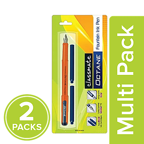 Buy Classmate Octane Fountain Pen - Blue Online at Best Price of Rs 80 ...