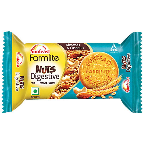 Buy Sunfeast Farmlite Nuts Digestive Biscuit Online at Best Price of Rs ...
