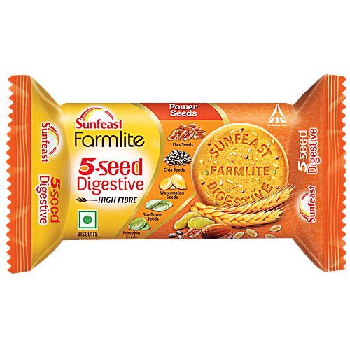 Buy Sunfeast Farmlite 5 Seed Digestive Biscuit Online at Best Price of ...