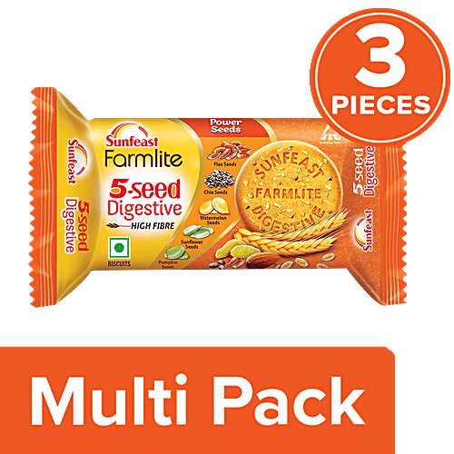 Buy Sunfeast Farmlite 5 Seed Digestive Biscuit Online at Best Price of ...