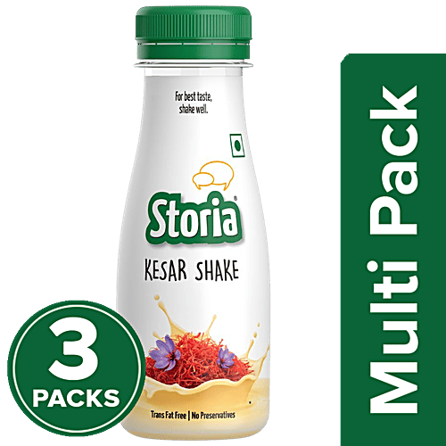 Buy Storia Kesar Shake, No Added Preservatives, Trans Fat Free Online ...