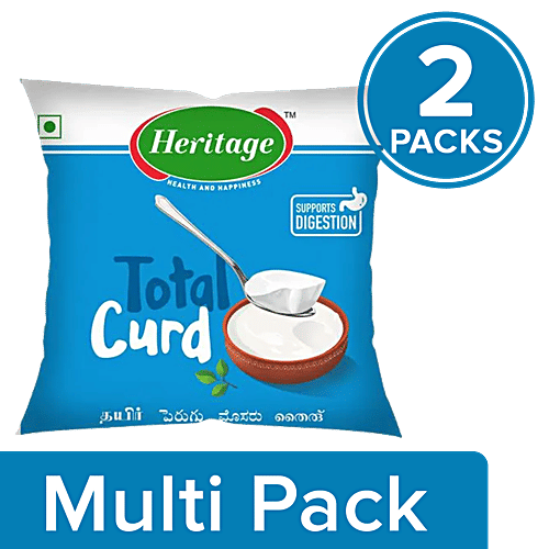 Buy Heritage Curd -Total Online at Best Price of Rs 56 - bigbasket