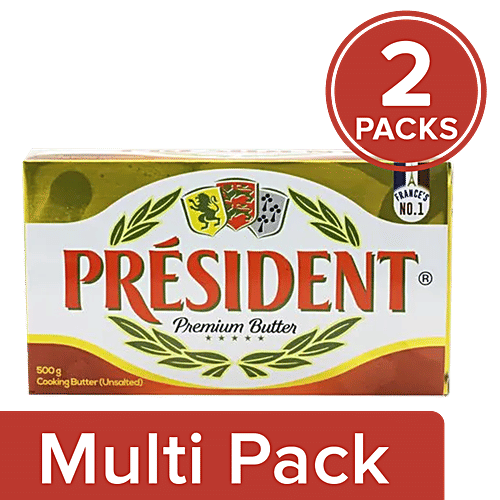 Buy PRESIDENT Premium Butter - Unsalted Online at Best Price of Rs 712 ...