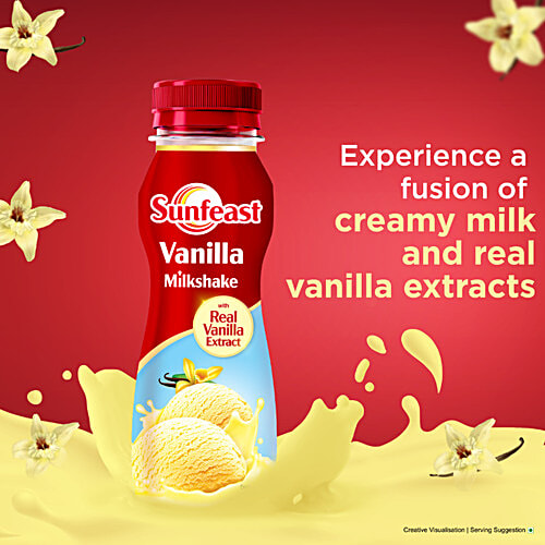 Buy Sunfeast Vanilla Milkshake With Real Vanilla Extracts Online at ...