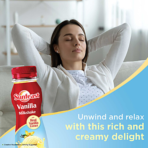 Buy Sunfeast Vanilla Milkshake With Real Vanilla Extracts Online at ...