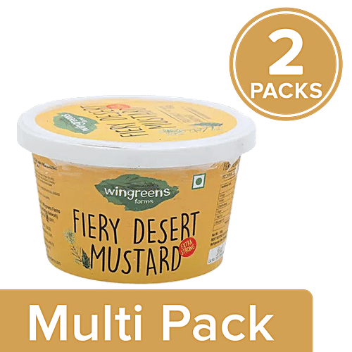 Buy Wingreens Farms Fiery Desert Mustard Online at Best Price of Rs 340 ...