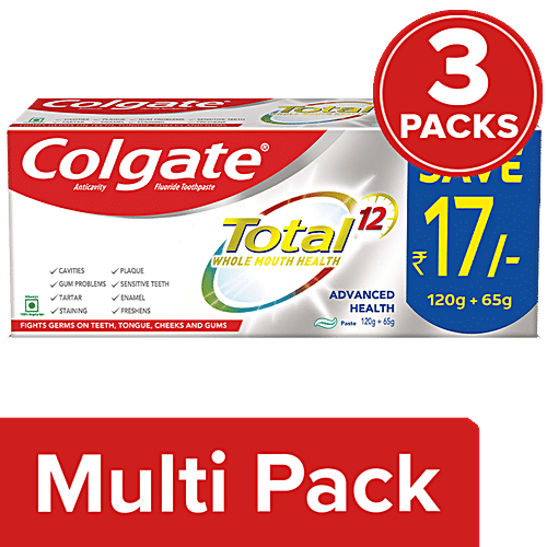 Buy Colgate Total Advanced Health Anti-Cavity Toothpaste Online at Best ...