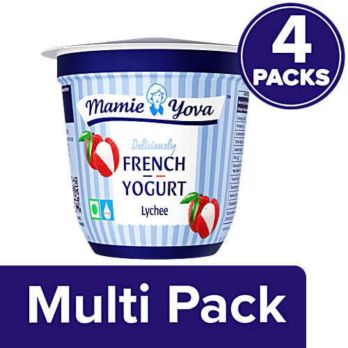 Buy Mamie Yova French Yoghurt - Lychee Online at Best Price of Rs 160 ...
