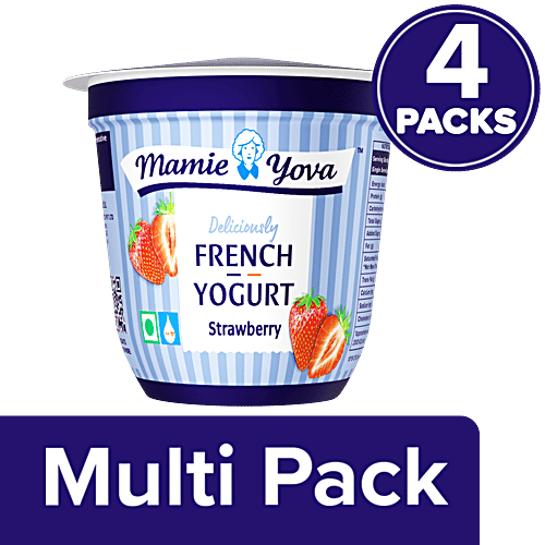 Buy Mamie Yova French Yoghurt - Strawberry Online at Best Price of Rs ...
