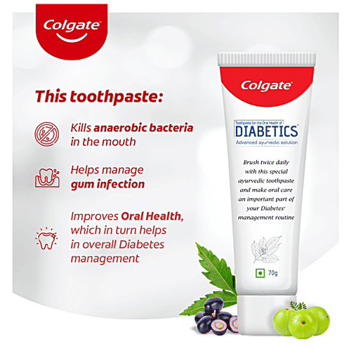 Buy Colgate Toothpaste - For Oral Health Of Diabetics, Advanced ...