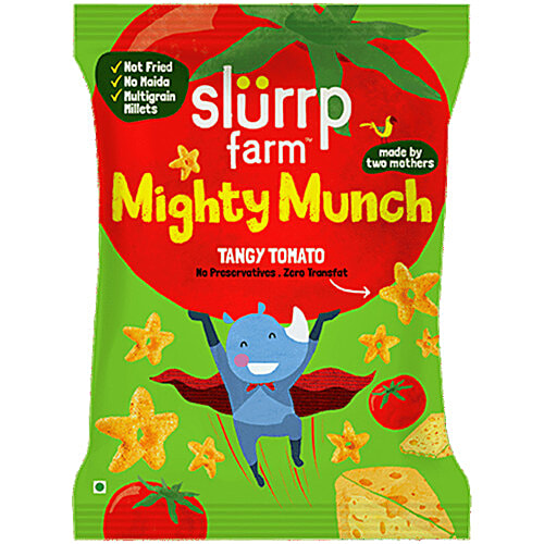 Buy Slurrp Farm Mighty Puff Choco Ragi + Puff Tangy Tomato + Puff ...