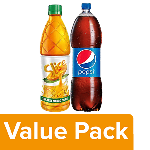 Buy Combo Thickest Mango Drink, 600 ml + Soft Drink, 2.25 L Online at ...