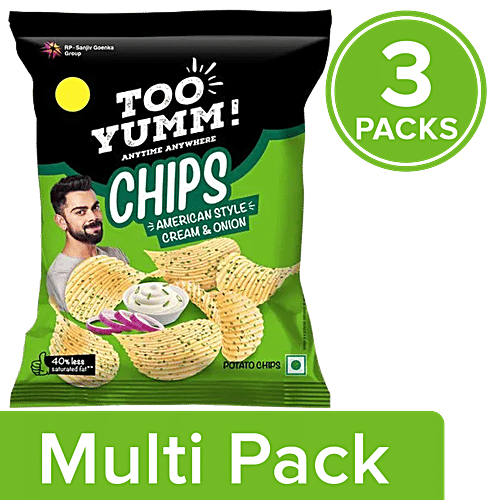 Buy Too Yumm! American Style Cream & Onion Potato Chips Online at Best ...