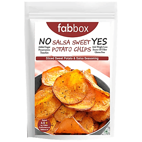 Buy Fabbox Sweet Potato Chips - Salsa Flavour, Healthy, Guilt-Free ...
