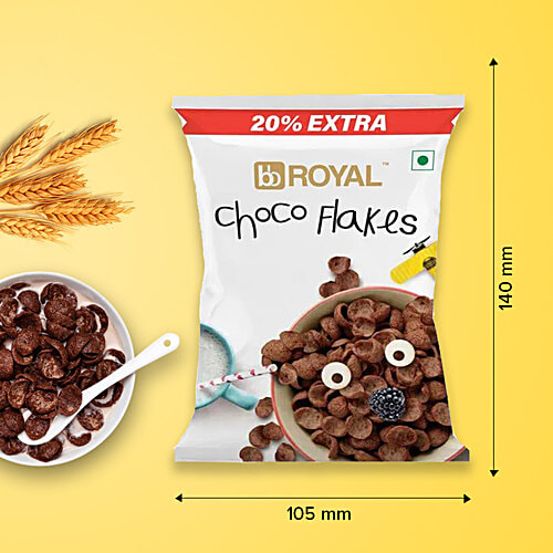 Buy BB Royal Choco Flakes (20% Extra) Online at Best Price of Rs 56.96 ...