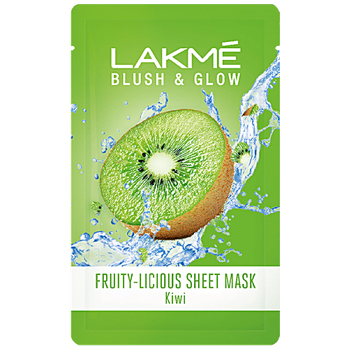 Buy Lakme Blush & Glow Kiwi Sheet Mask Online at Best Price of Rs 270 ...