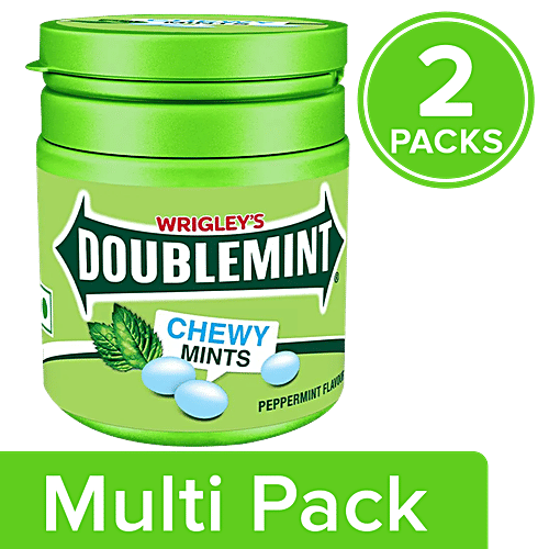Buy Doublemint Chewy Mints - Peppermint Online at Best Price of Rs 240 ...