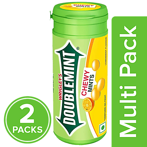 Buy Doublemint Lemonmint Flavour Chewy Mints Online at Best Price of Rs ...