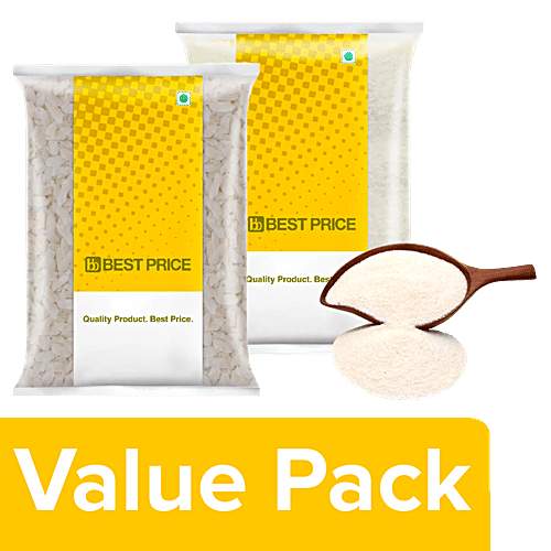 Buy bb SUPER SAVER Sooji Ordinary/Bombay Rava 1 kg + Idli Sooji 1 kg ...