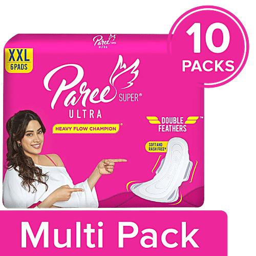 Buy Paree Super Ultra Soft Feel - XXL Tri-Fold Pads Online at Best ...