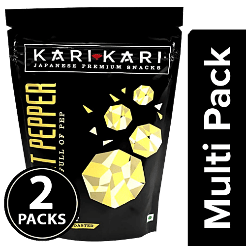 Buy Kari Kari Salt Pepper - Japanese Premium Snacks, Roasted, Rich In ...