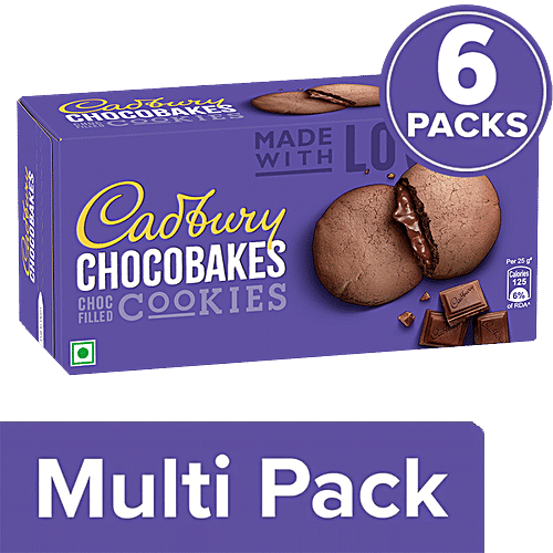 Buy Cadbury Chocobakes Choc Filled Cookies/Biscuits - Family Pack ...