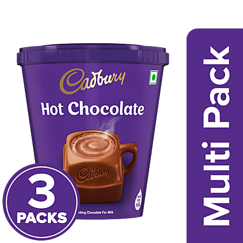 Buy Cadbury Hot Chocolate Drink Powder Mix Online at Best Price of Rs ...