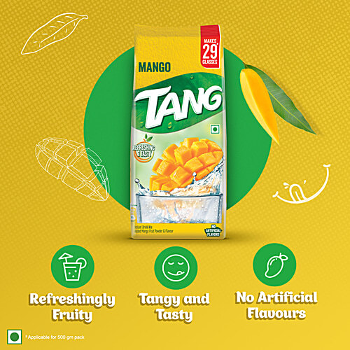 Buy Tang Tang Orange 500g + Tang Lemon 500g + Tang Mango 500g Online at ...