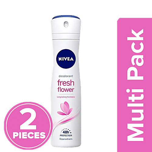 Buy NIVEA Fresh Flower Women Deodorant - Long Lasting Freshness & 48H ...