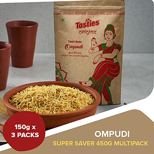 Buy Tasties Origins Namkeen - Ompudi/ Nylon Sev, Authentic, Traditional ...
