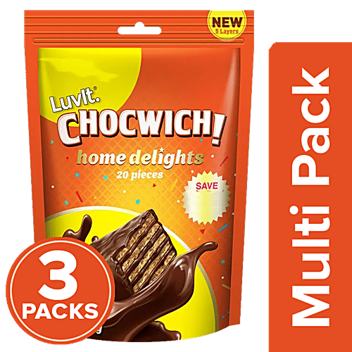 Buy LuvIt Chocwich Home Delights Chocolate Online at Best Price of Rs ...