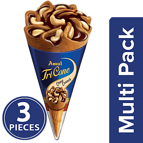 Buy Amul Tricone - Choco Crunch Ice Cream Online at Best Price of Rs 94 ...