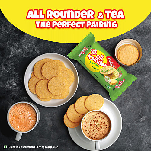 Buy Sunfeast All Rounder - Thin, Light & Crunchy Potato Biscuit With ...