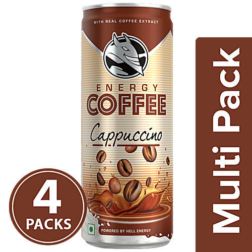 Buy Hell Energy Coffee - Provides Strength, Cappuccino Flavour Online ...