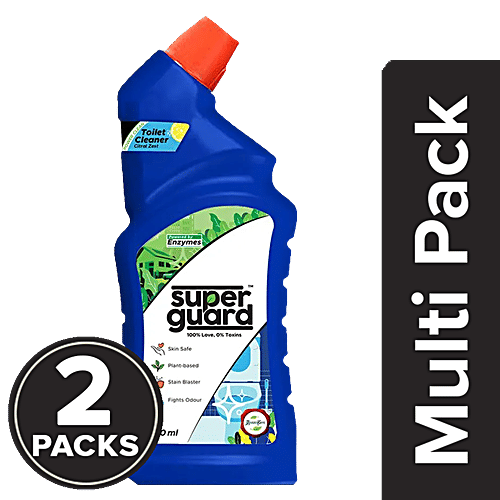 Buy Super guard Toilet Cleaner - Skin Safe, Stain Blaster, Plant Based ...