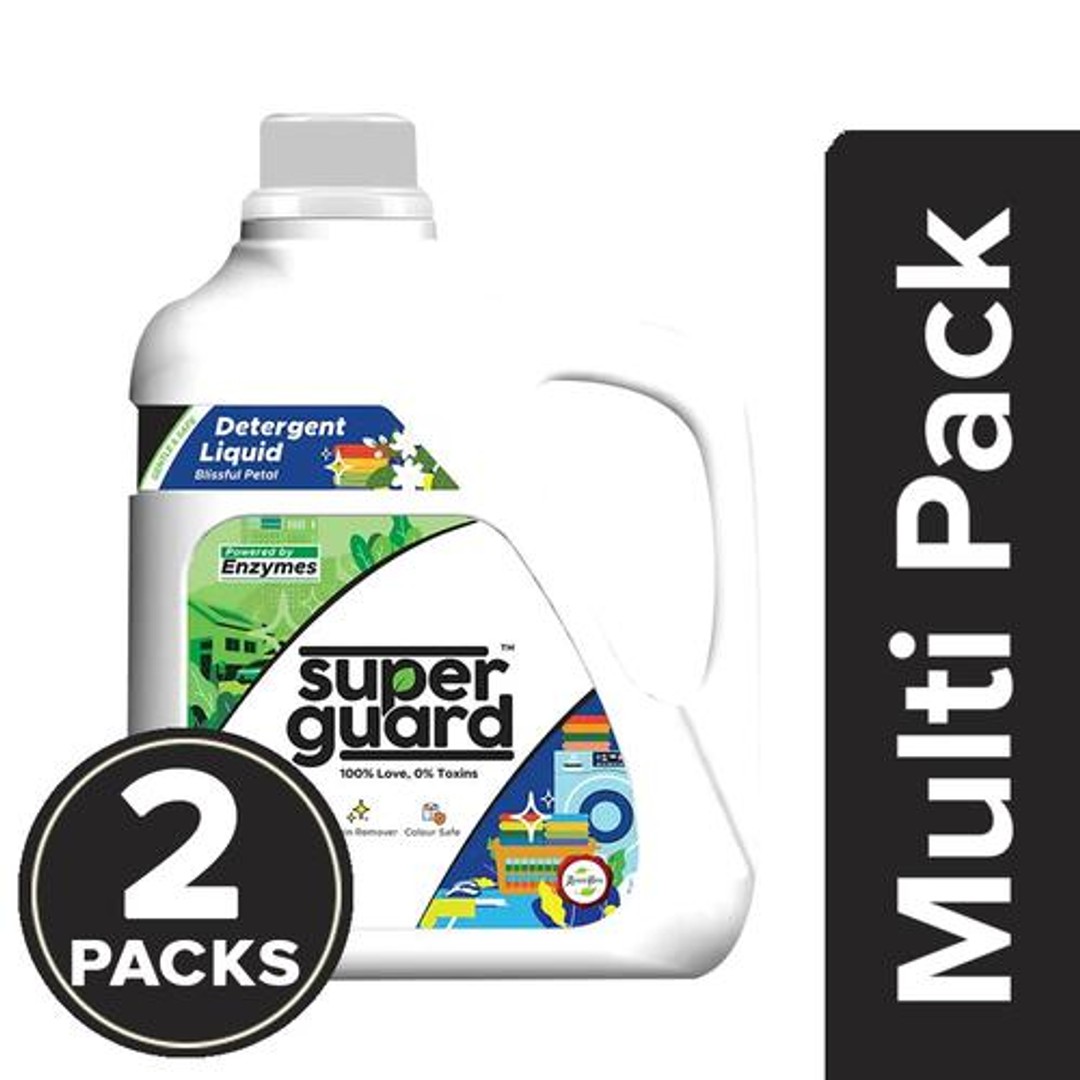 Buy Super guard Detergent Liquid - Blissful Petal, Gentle & Safe Online ...