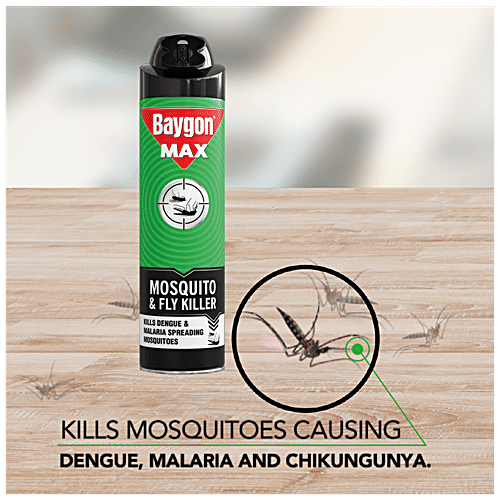 Buy Baygon Max Mosquito & Fly Killer Spray FIK + Max Cockroach Killer ...