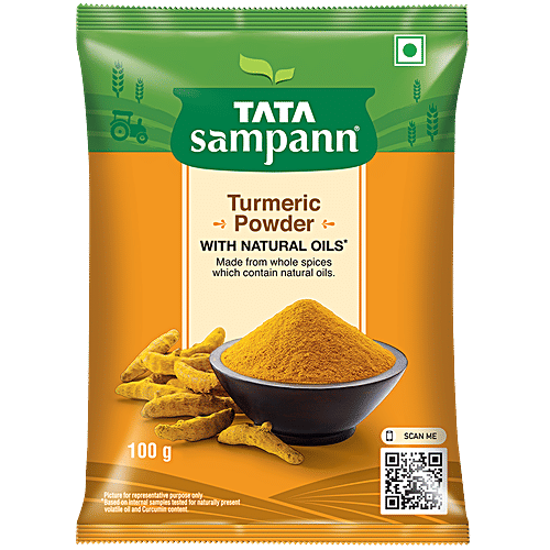 Buy Tata Sampann Garam Masala - With Natural Oils + Turmeric Powder ...