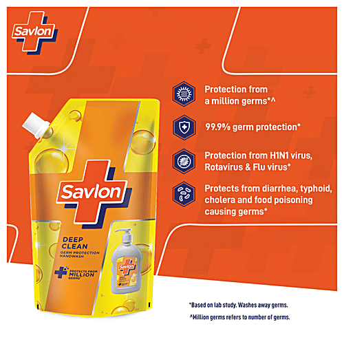 Buy Savlon Savlon Deep Clean Handwash 725ml + Savlon Surface ...
