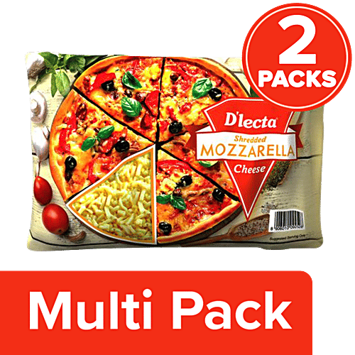 Buy D'lecta Shredded Mozzarella Cheese Online at Best Price of Rs 623 ...