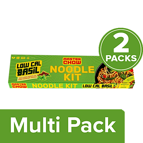 Buy MasterChow Low Cal Basil Noodle Kit - All-In-One Meal Kit, Sauce ...
