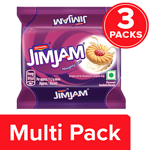 Buy Britannia Jimjam Cream Biscuit Online at Best Price of Rs 99.22 ...