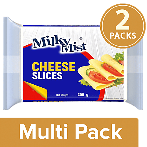 Buy Milky Mist Cheese Slice - Rich In Protein, Calcium, Enhance Taste ...