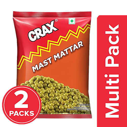 Buy Crax Mast Mattar Namkeen - Perfect Tea Time Snack Online at Best ...
