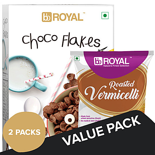 Buy bb Royal BB Royal Choco Flakes 375 g + BB Royal Roasted Vermicelli ...