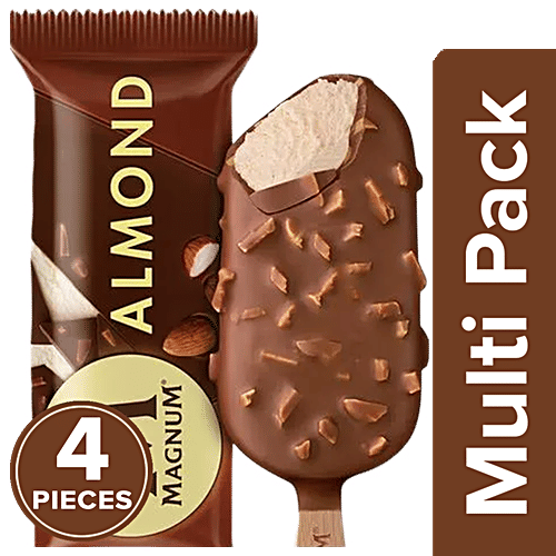Buy Kwality Wall's Magnum Ice Cream Sticks - Almond Online at Best ...