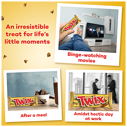 Buy Twix Caramel Cookie Chocolate Bar Online at Best Price of Rs 162 ...