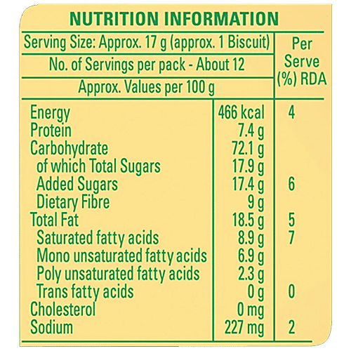 Buy Britannia Nutri Choice 5 Grain Digestive Multigrain Biscuits - High ...